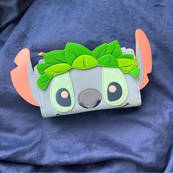 Loungefly | Bags | Lilo Stitch Hula Luau Stitch Wallet Loungefly Wallet ...